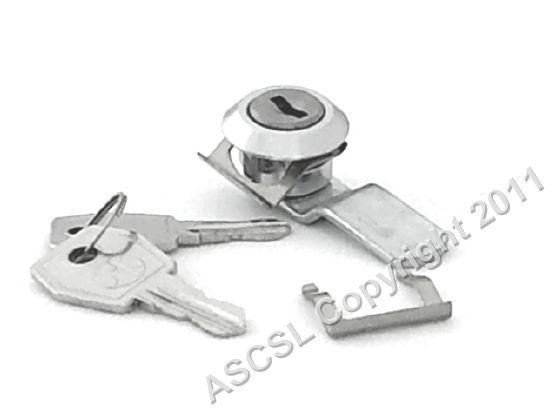 SUPERSEDED Door Lock & Key - Tefcold FS1380 Fridge
